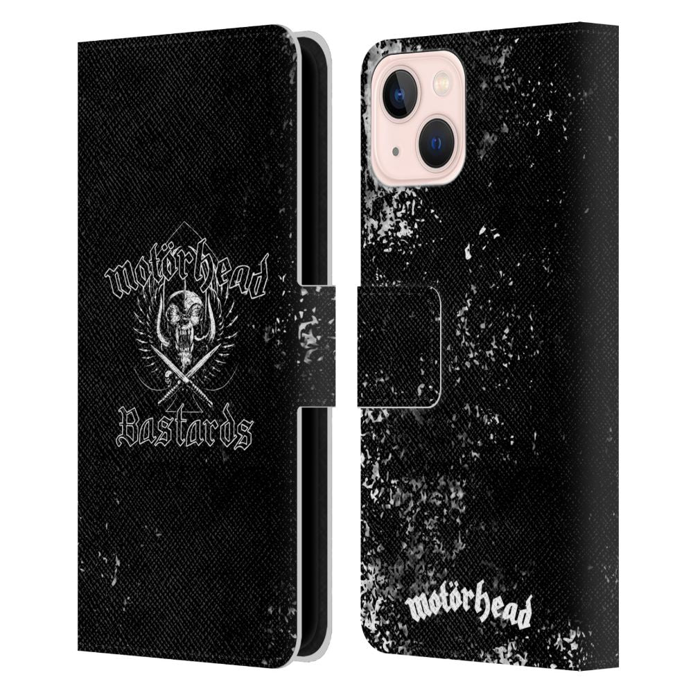 MOTORHEAD モーターヘッド - Bastards レザー手帳型 / Apple iPhoneケース 【公式 / オフィシャル ...