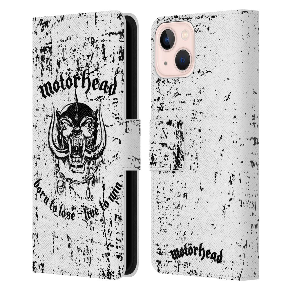 MOTORHEAD モーターヘッド - Born To Lose Live To Win レザー手帳型 / Apple iPhoneケース ...